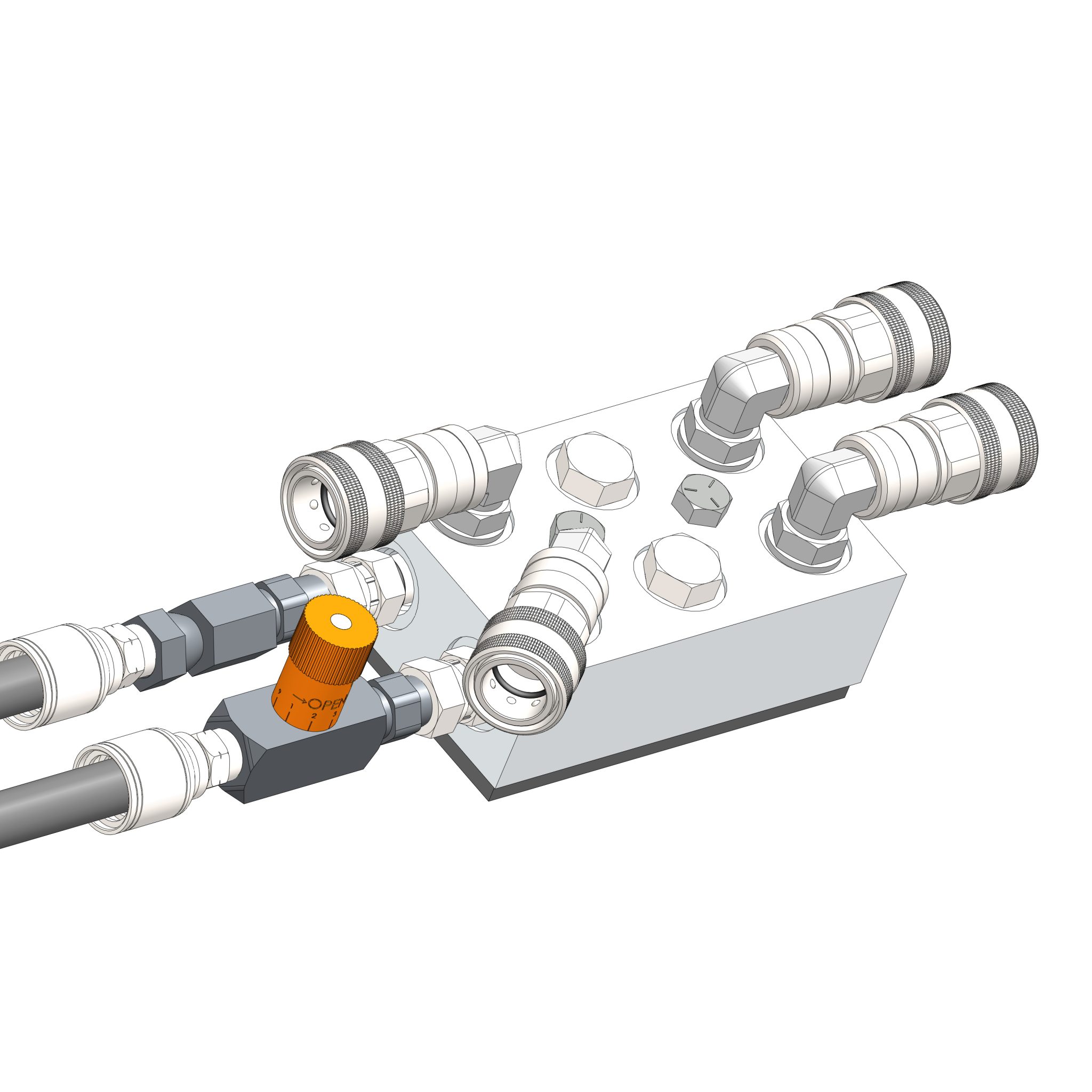 Hydraulic Flow Control Valve - Artillian Hydraulic Flow Control Valve - Artillian