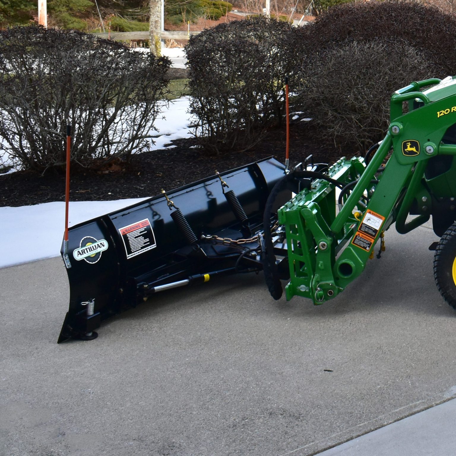 Hydraulic Angling Tractor Plow - Artillian